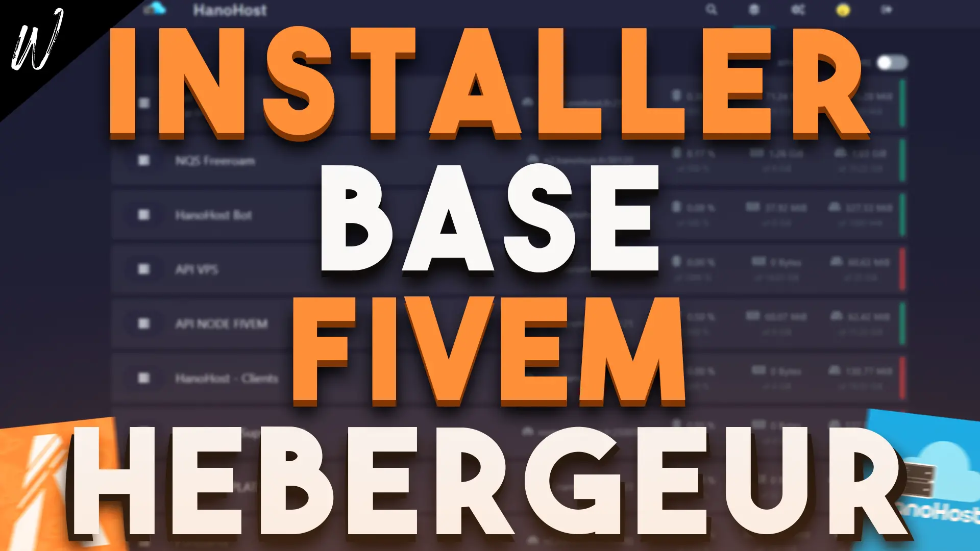 Installez votre base FiveM sur notre hébergeur facilement - HanoHost ...